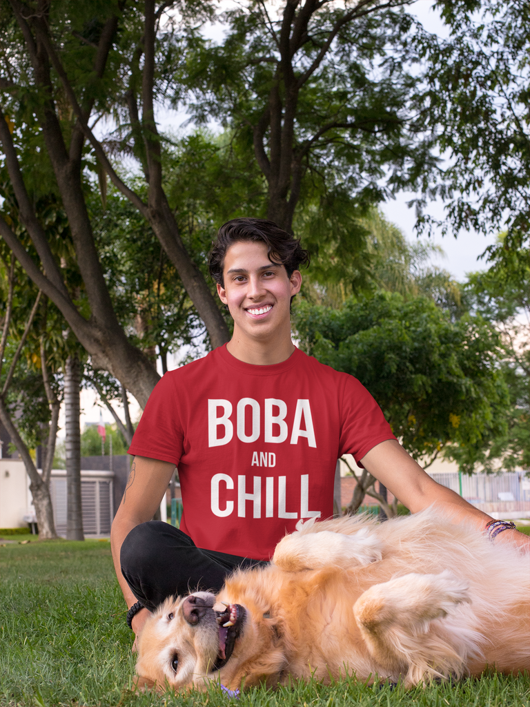 Boba and Chill T-Shirt (Unisex) – CollegeBoba